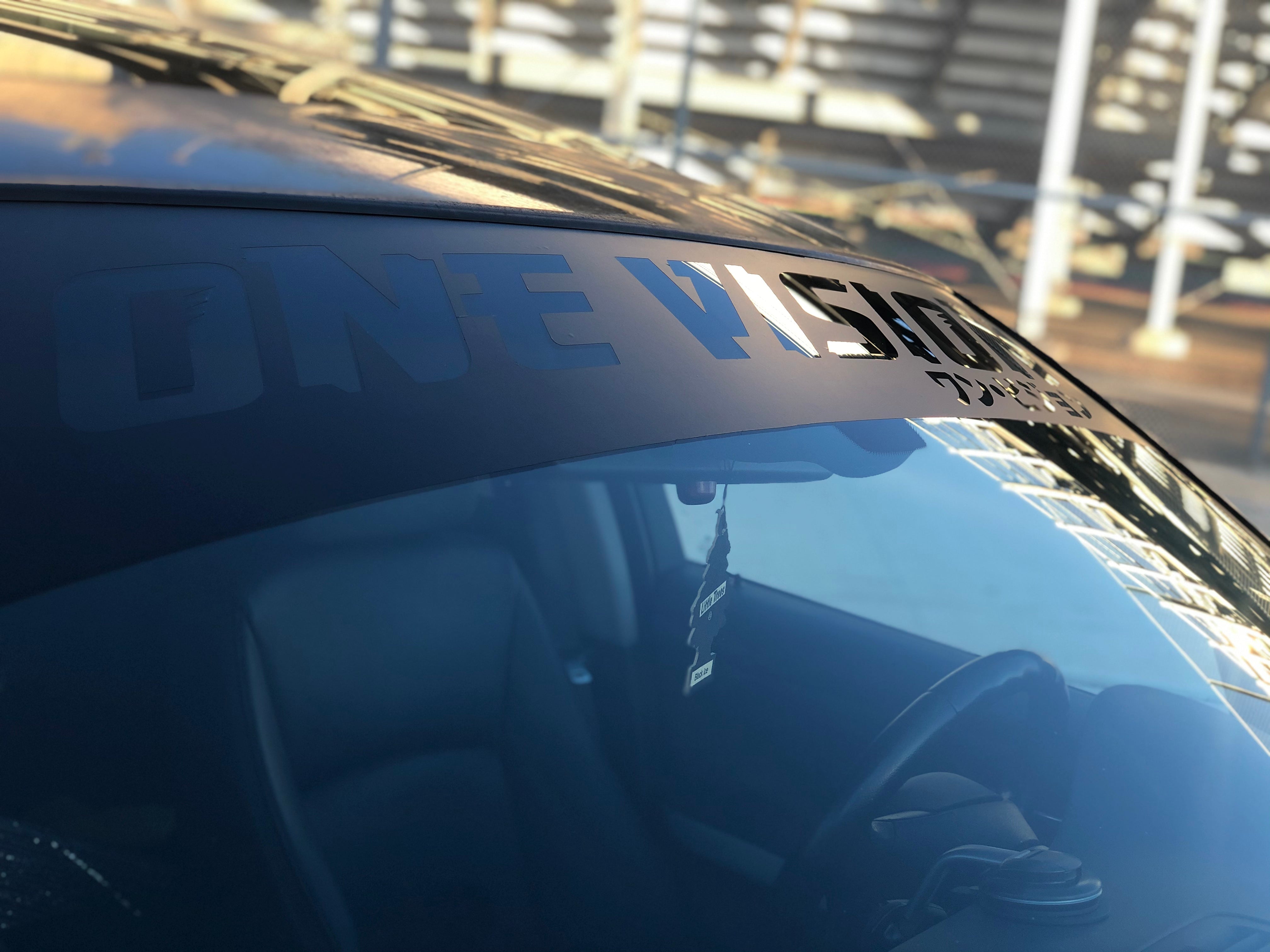 Car windshield banner store