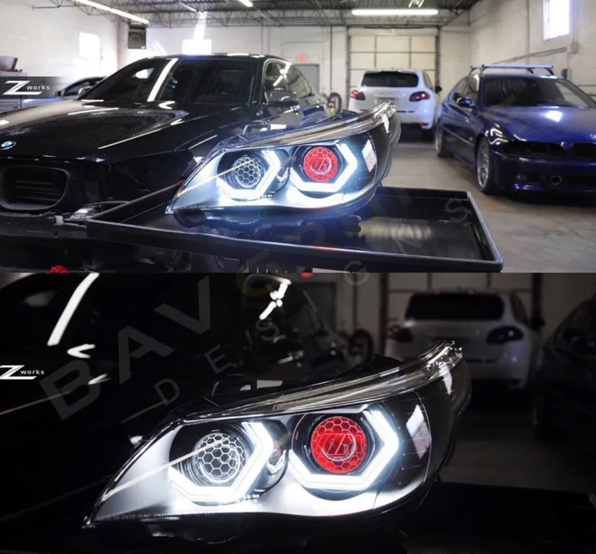 ADVANCED E60 5 Series Vision Retrofit (2004 - 2010 Xenon Headlights On ...